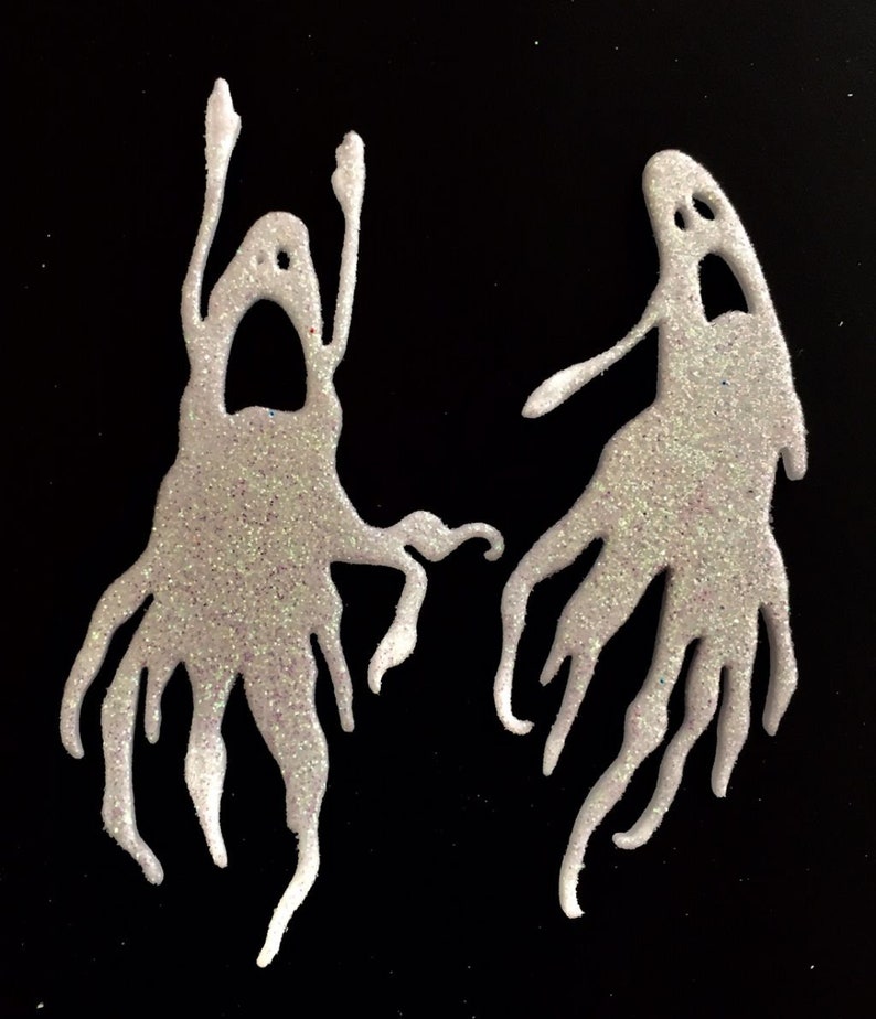 Tim Holtz Halloween Die Cuts Frightful Ghosts White - Etsy