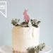 Animal Cake Topper, Rabbit Cake Topper, Baby Shower Cake Topper, Deer ...