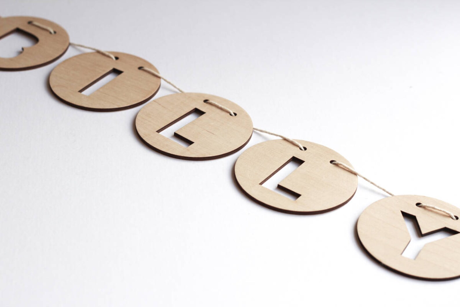 Custom Name Garland Name Bunting Wooden Garland Wooden - Etsy