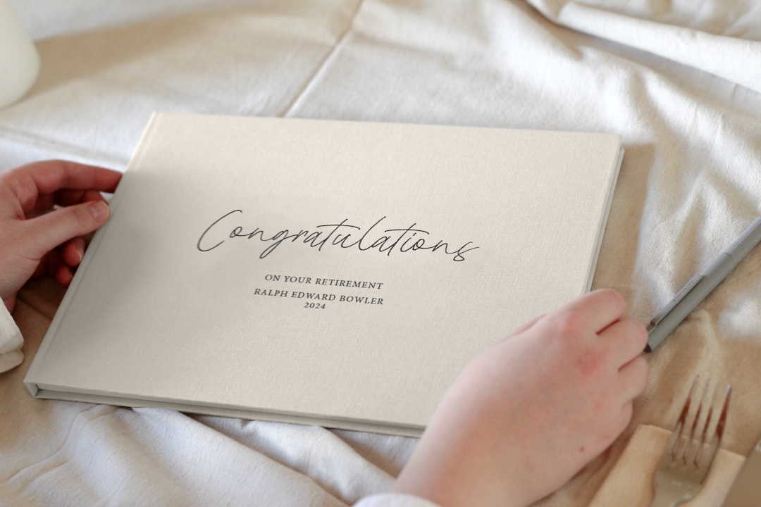 Retirement Book, Teacher Retirement Book, Retirement Gifts ...