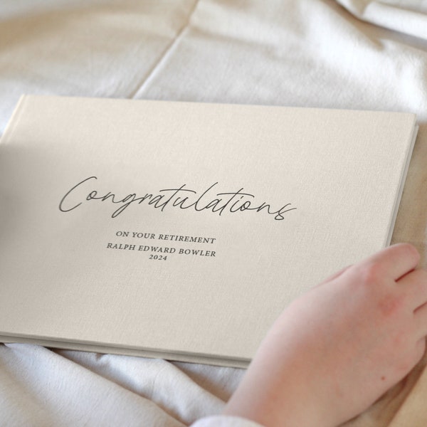 Retirement Book - Etsy