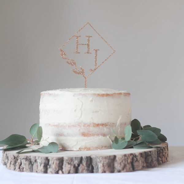 Gold Cake Toppers - Etsy UK
