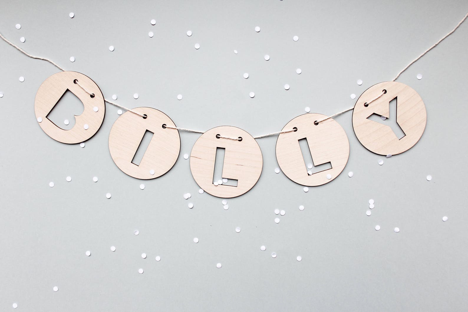 Custom Name Garland Name Bunting Wooden Garland Wooden | Etsy