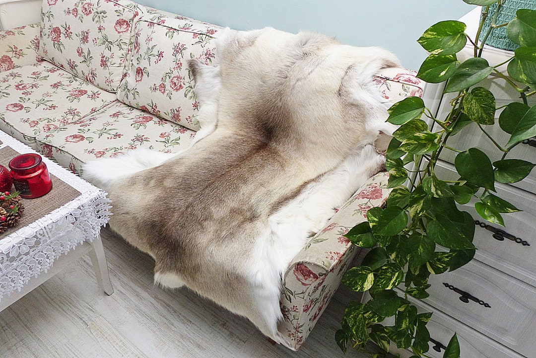 Real Scandi A-grade Reindeer Hide Housewarming Present Real Reindeer ...