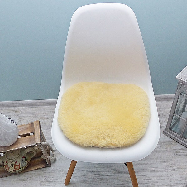 Sheepskin Chair Pad - Etsy