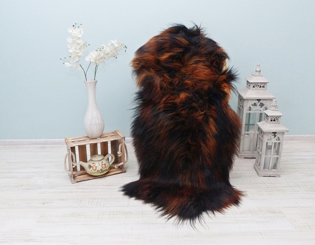 Authentic Plush Double Sheepskin Rug,real Sheepskin Carpet,humanely ...