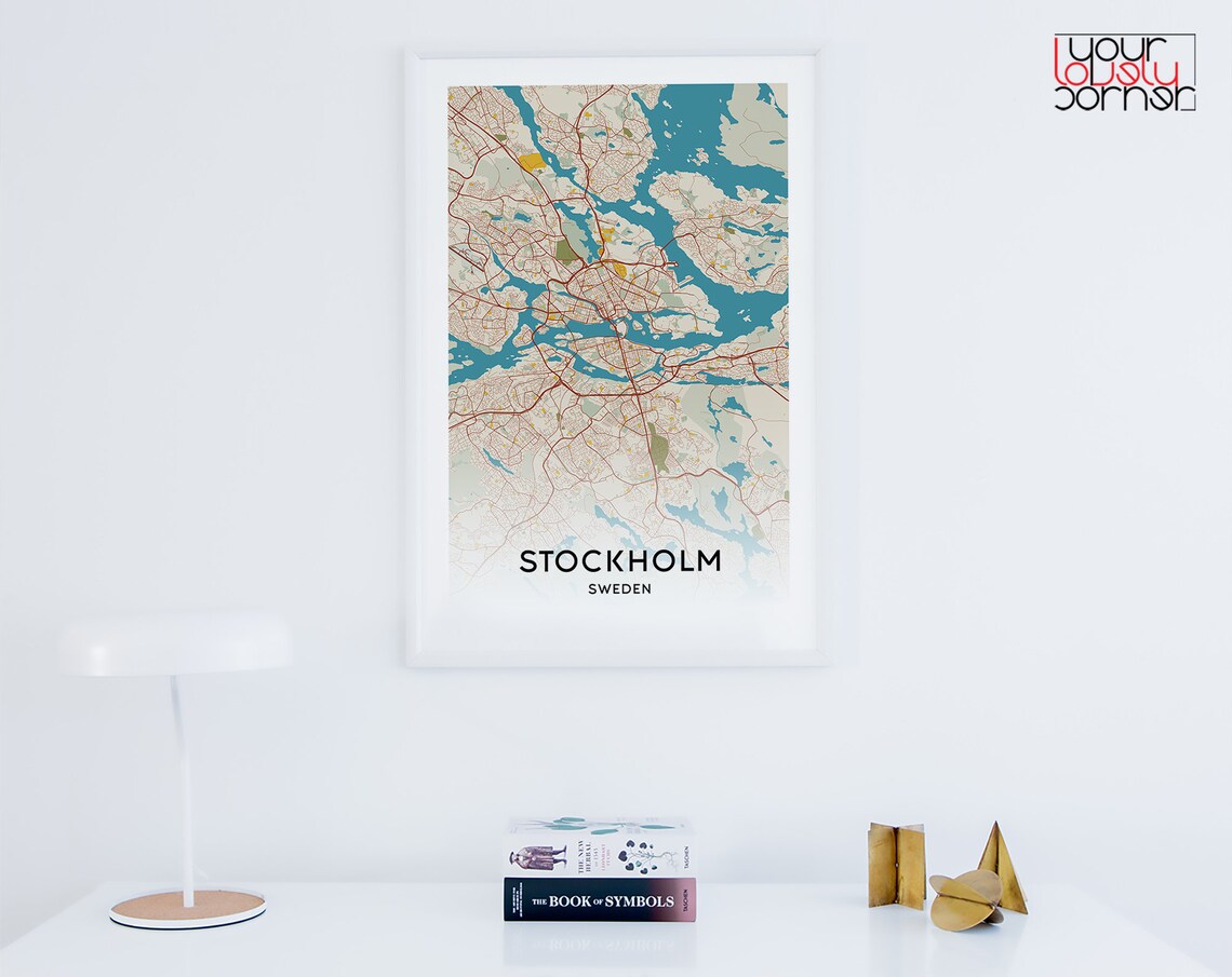 Custom City Map Print Custom Map Personalized Print - Etsy