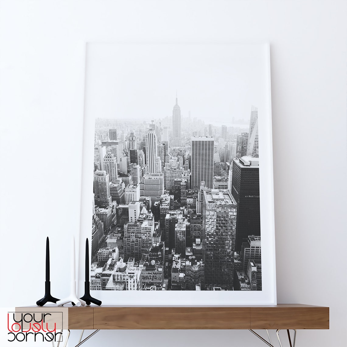 New York Poster Set of 3 Prints New York Wall Art Manhattan | Etsy