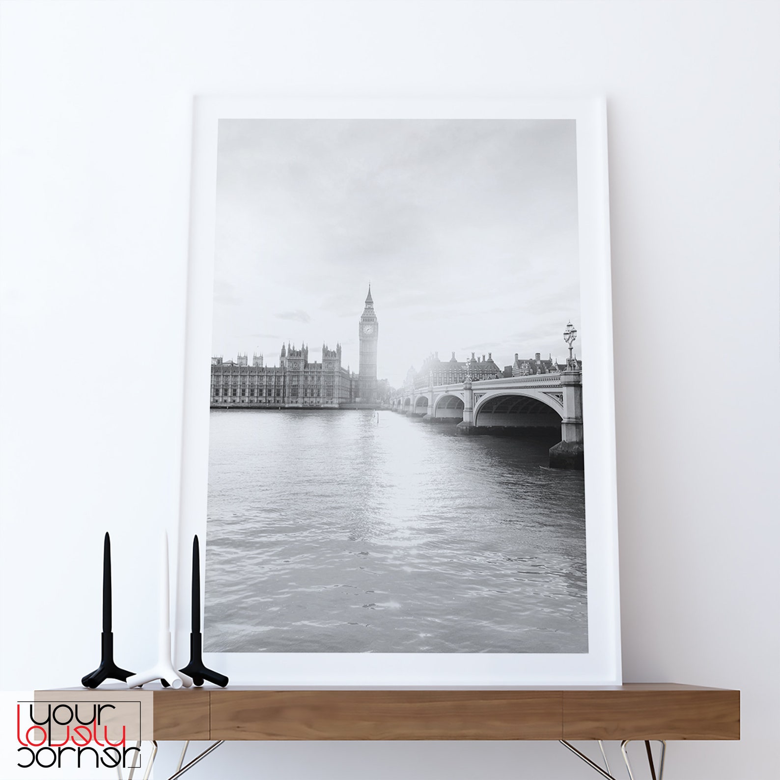 London Print Set of 3 Prints London Wall Art London - Etsy