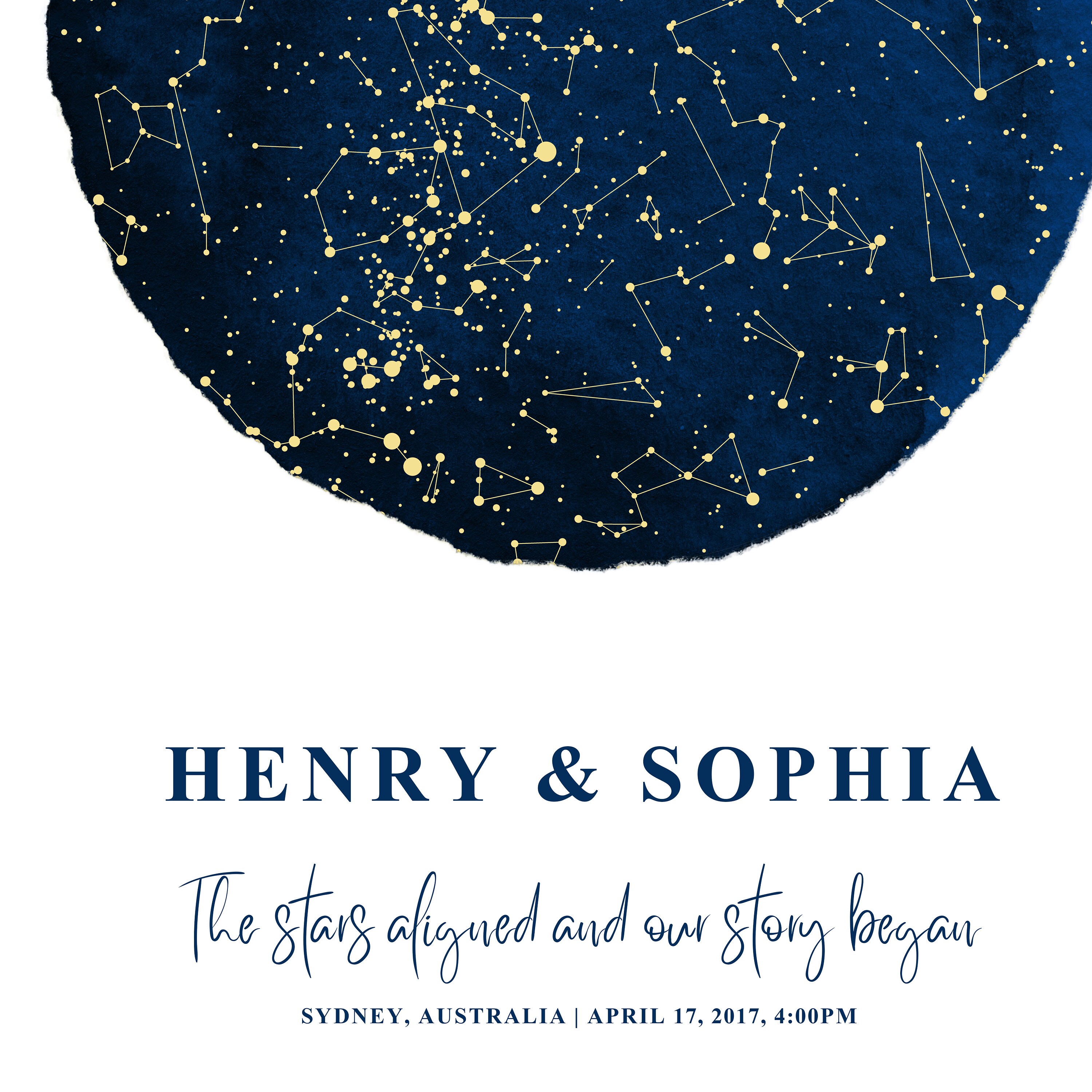 Night Sky Map Print Anniversary Star Map by Date Special - Etsy