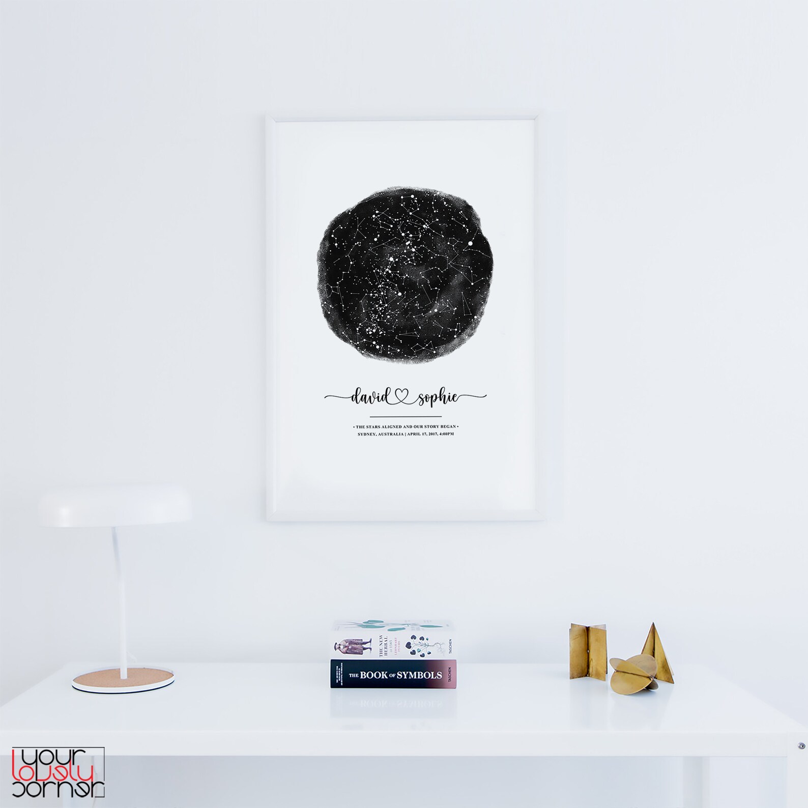 Wedding Night Star Map | Celestial Wedding Gift | Constellation Map ...