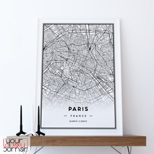 Paris Print Set, Paris Poster, Set of 3 Prints, Paris Wall Art, Paris ...