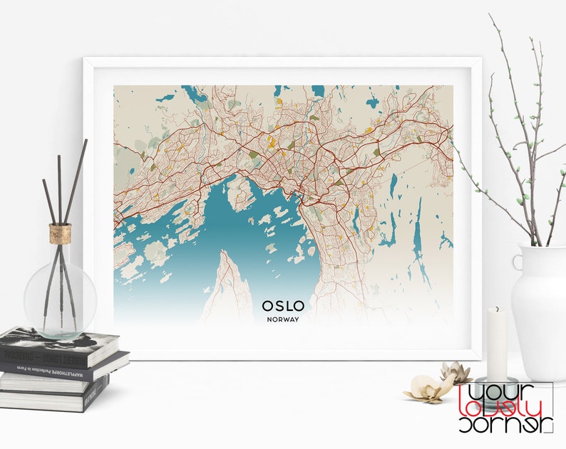 Custom City Map Print Custom Map Personalized Print - Etsy