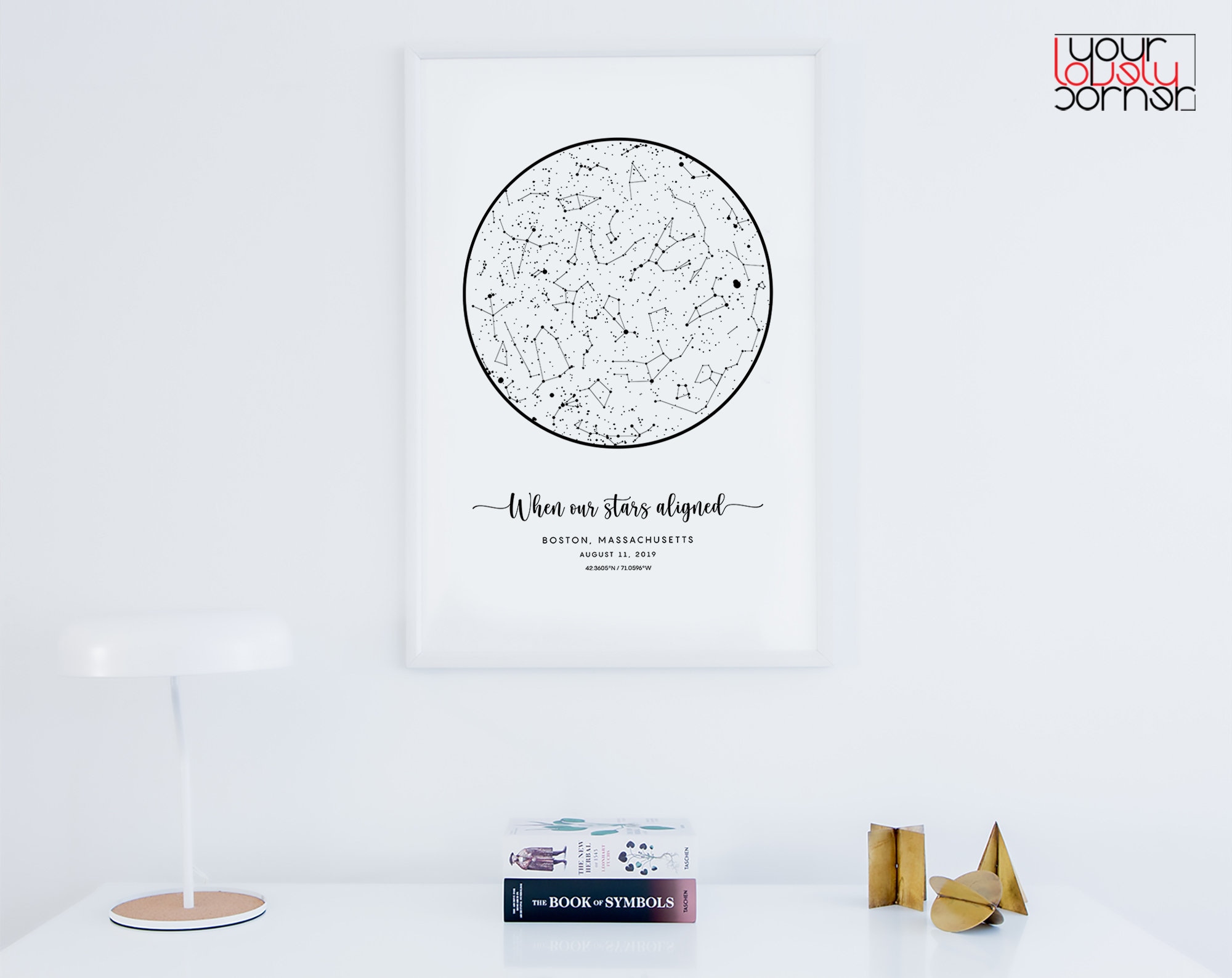 Star Map Poster Digital Constellation Map Print Star Chart | Etsy