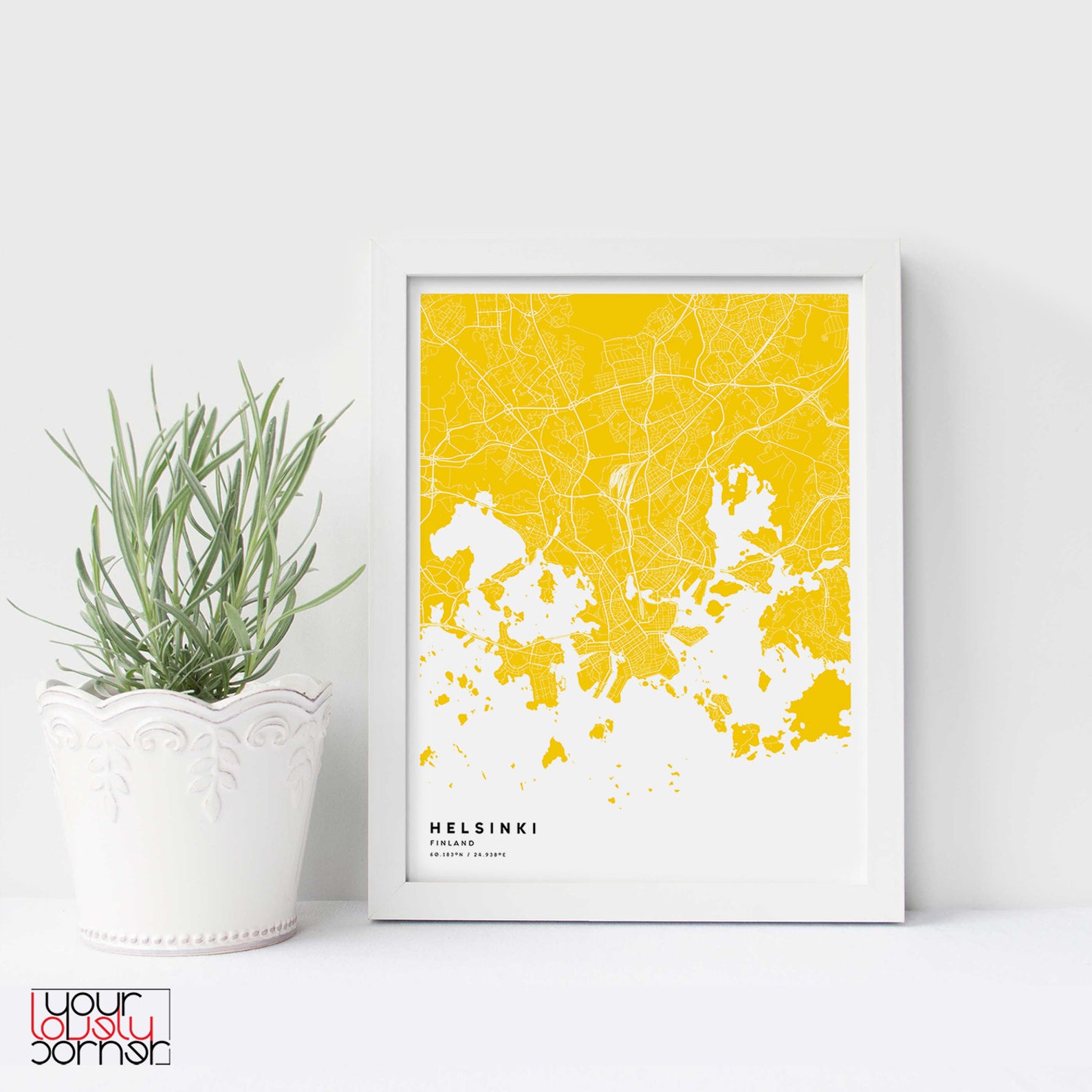 Personalized Any City Printable Custom Map, Any Color Custom Map Print ...