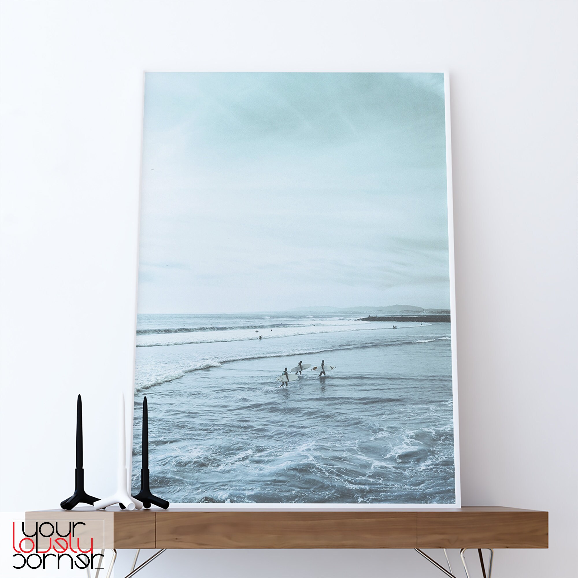 Coastal Print Set of 3 Wave Print Surf Print Ocean Print - Etsy Australia