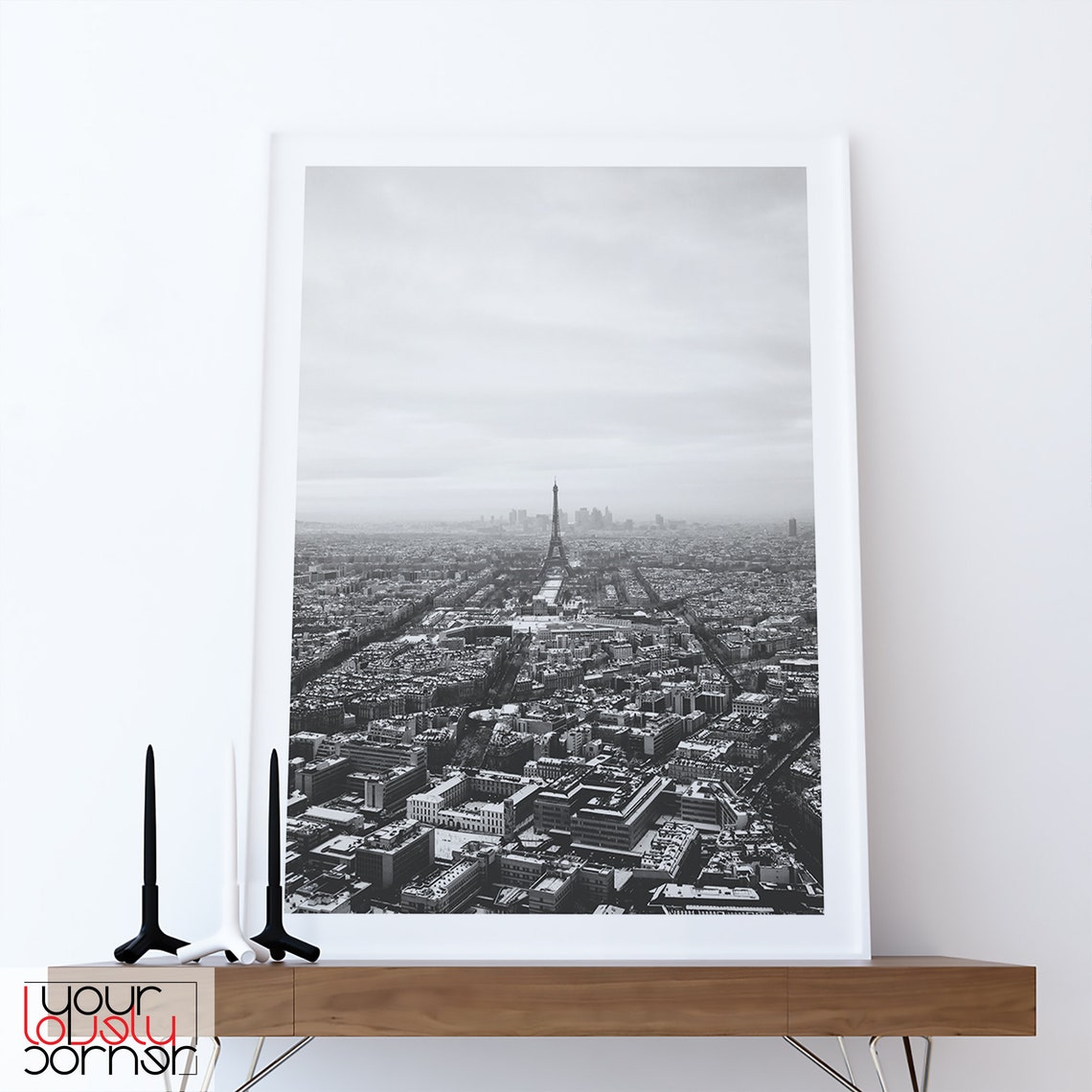 Paris Print Set Paris Poster Set of 3 Prints Paris Wall - Etsy
