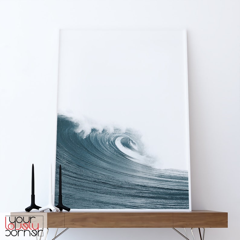 Coastal Print Set of 3 Wave Print Surf Print Ocean Print - Etsy Australia