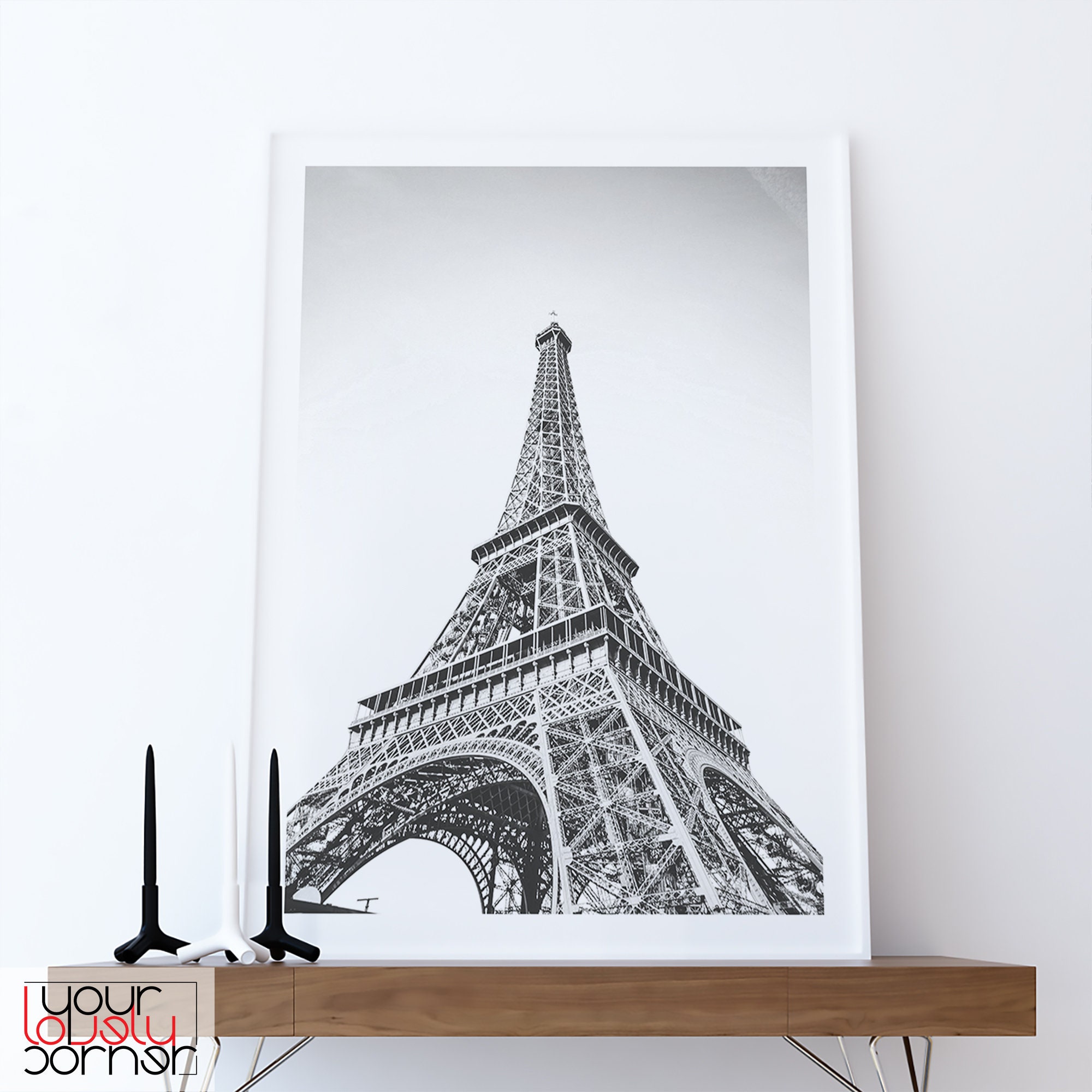 Paris Print Set Paris Poster Set of 3 Prints Paris Wall - Etsy