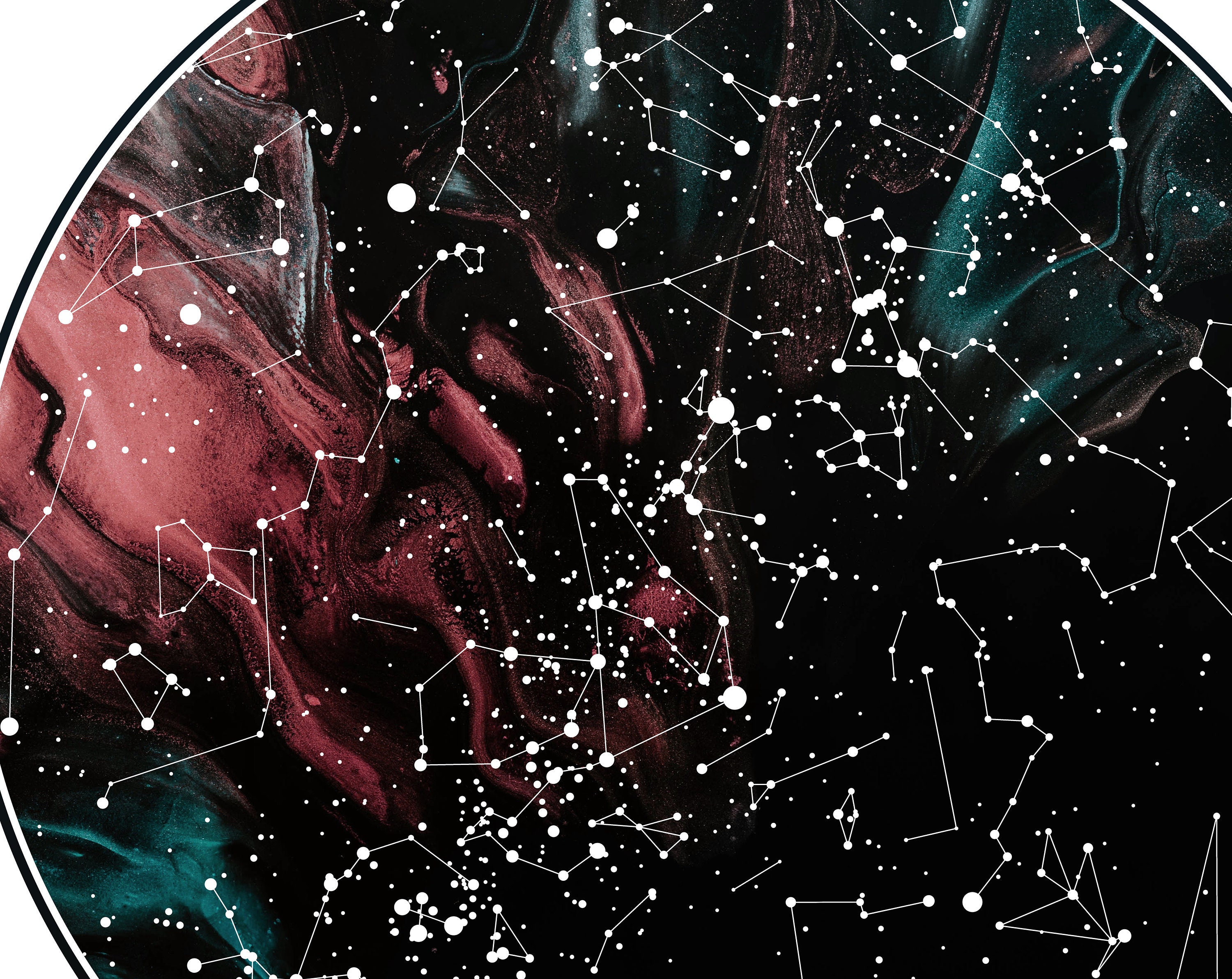 Custom Star Map by Date Custom Sky Map Printable Wall Art - Etsy