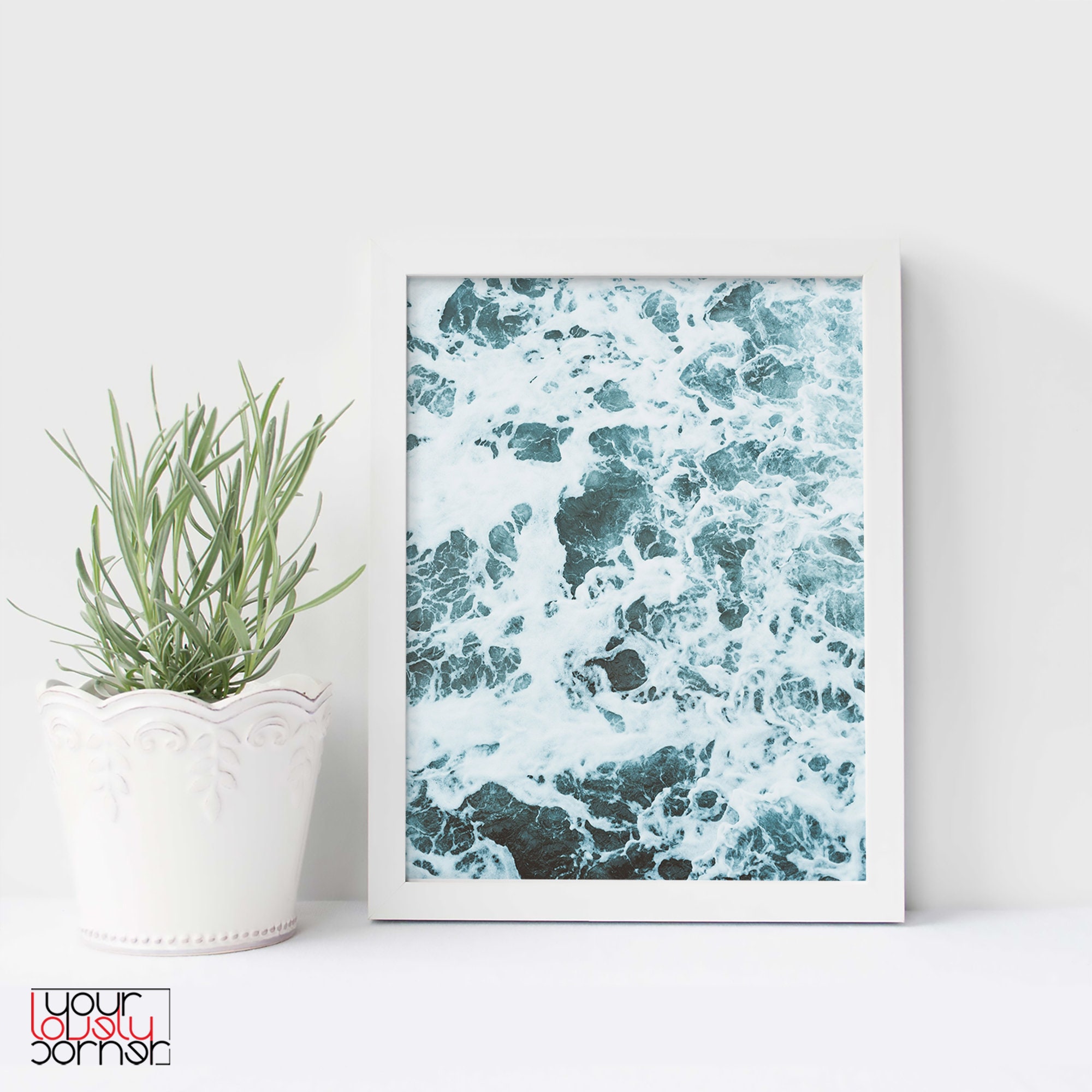 Beach Print Set of 3 Prints Ocean Print Wave Print 3 Piece - Etsy
