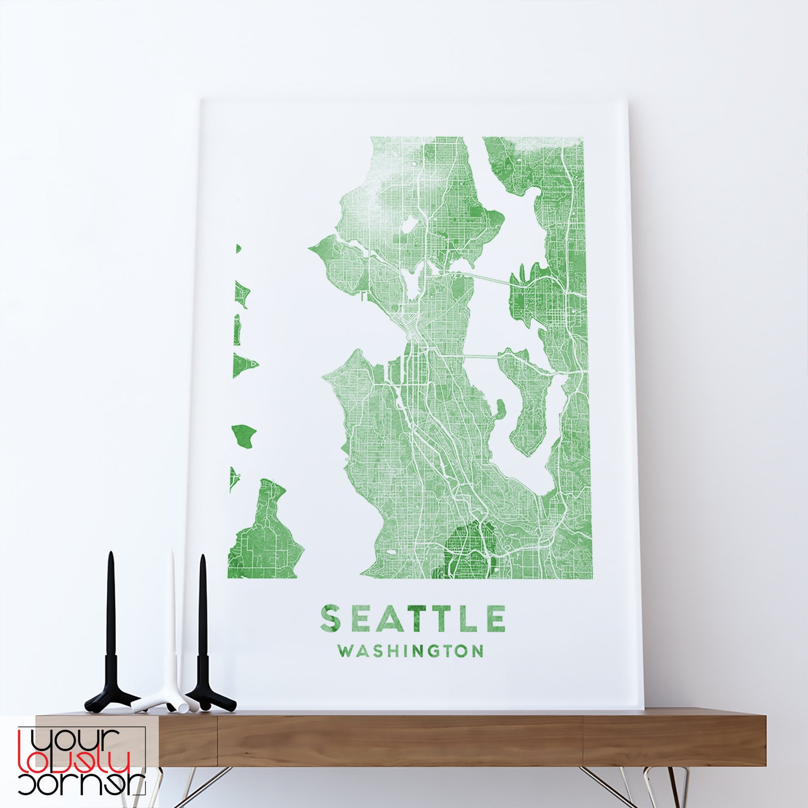 Custom Map Gift Map Gift Wall Art Customized Gift - Etsy