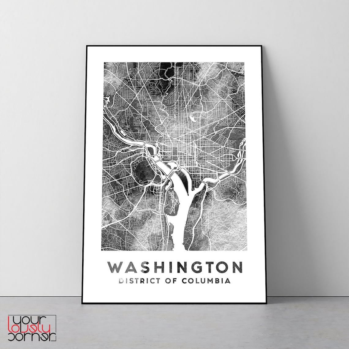 Custom Map Gift Map Gift Wall Art Customized Gift - Etsy