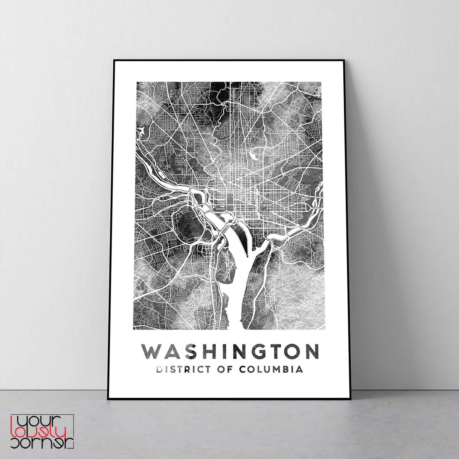 Custom Map Gift Map Gift Wall Art Customized Gift - Etsy