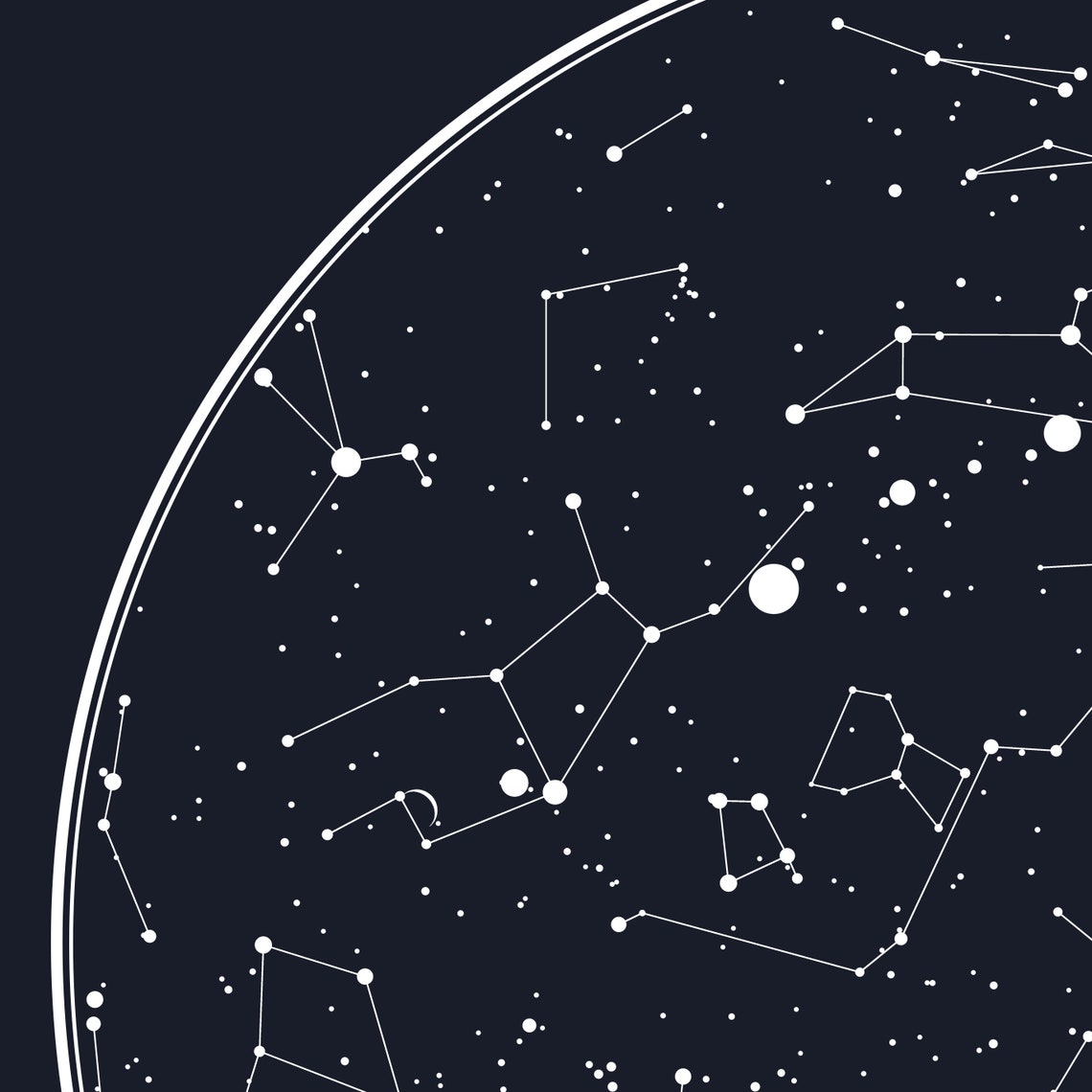 Custom Star Map Print Star Map Print Night Sky Print - Etsy