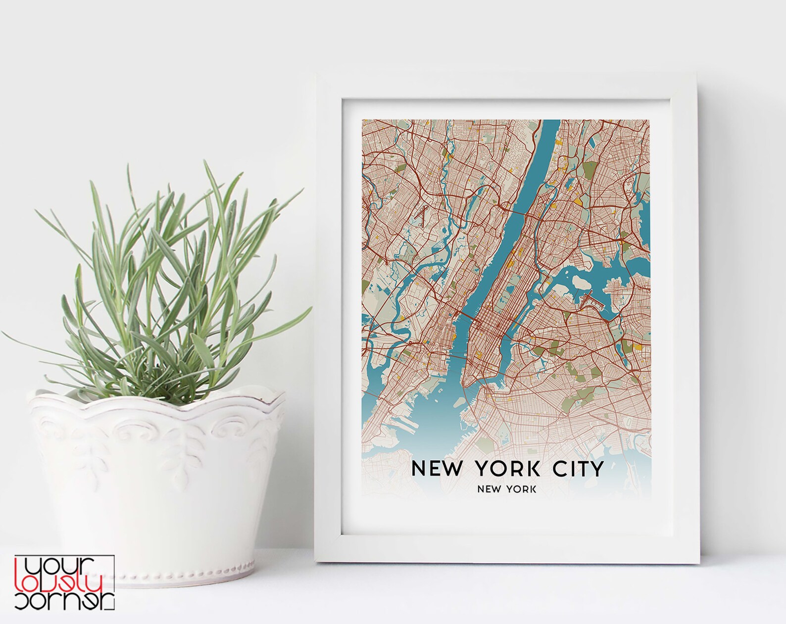 Custom City Map Print Custom Map Personalized Print - Etsy