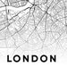 London City Map Print London Map Wall Art Printable Map of - Etsy