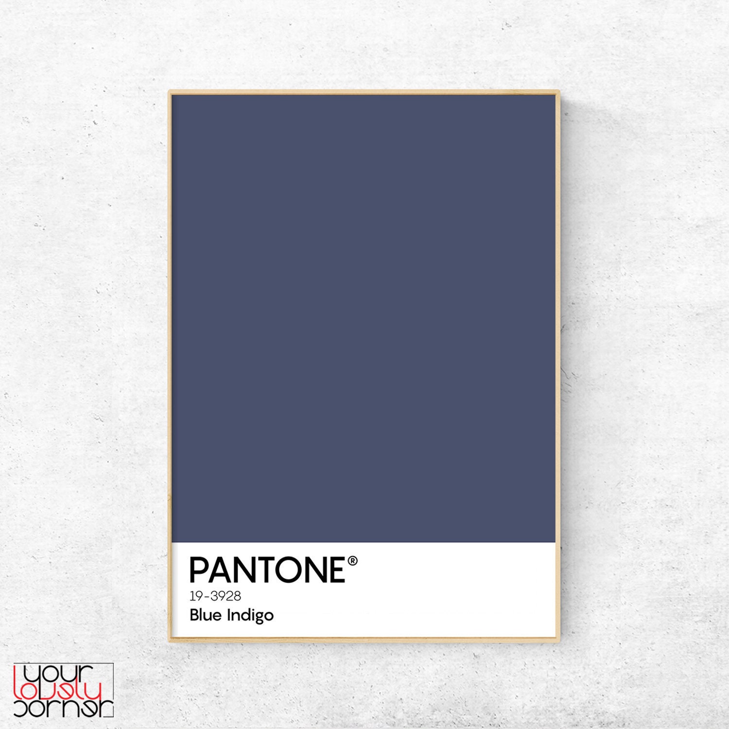 Pantone Print Indigo Color Poster Pantone Wall Art Pantone | Etsy Pantone Print Indigo Color Poster Pantone Wall Art Pantone | Etsy