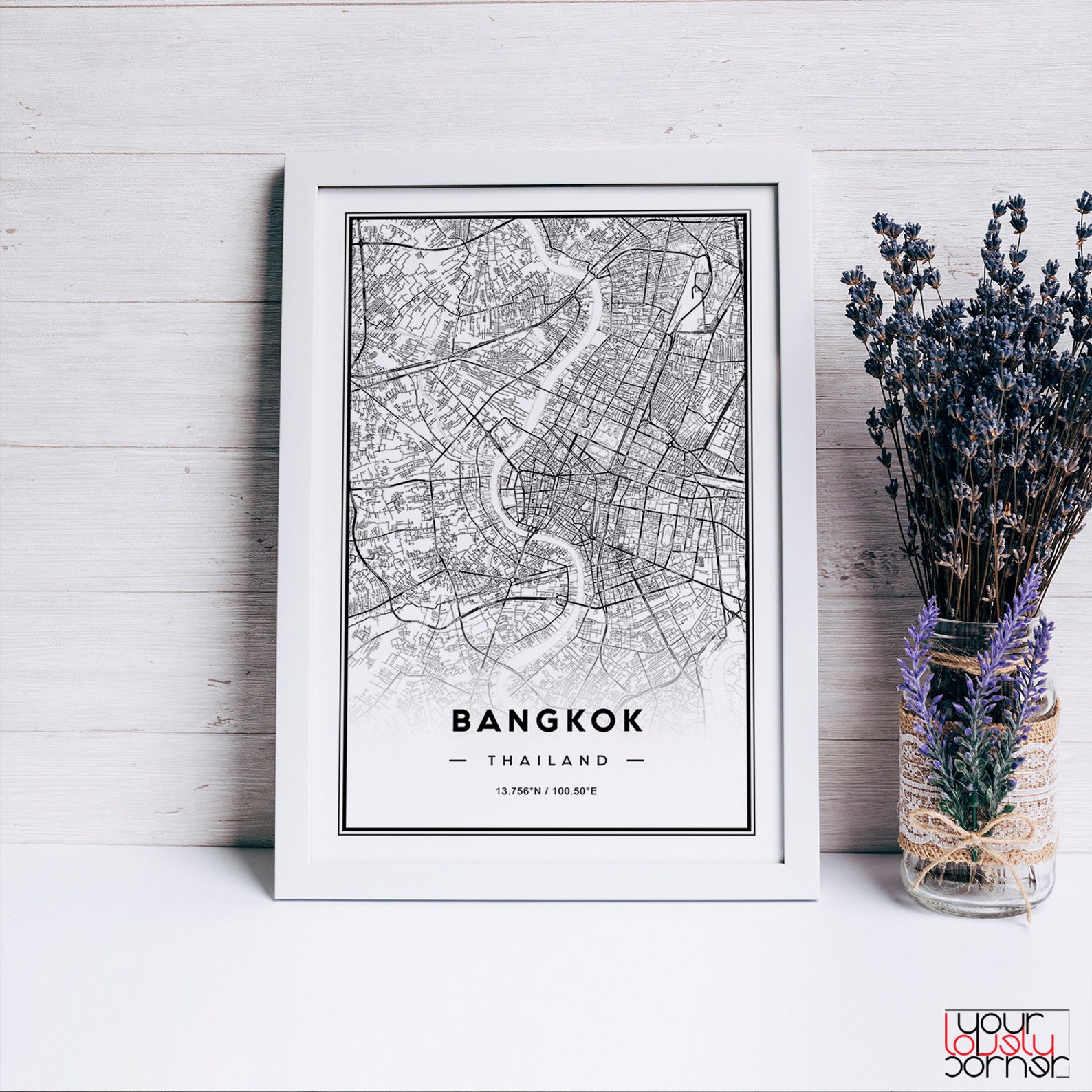Custom City Map Print, Custom Map Gift, Custom Map Print, Custom Travel ...