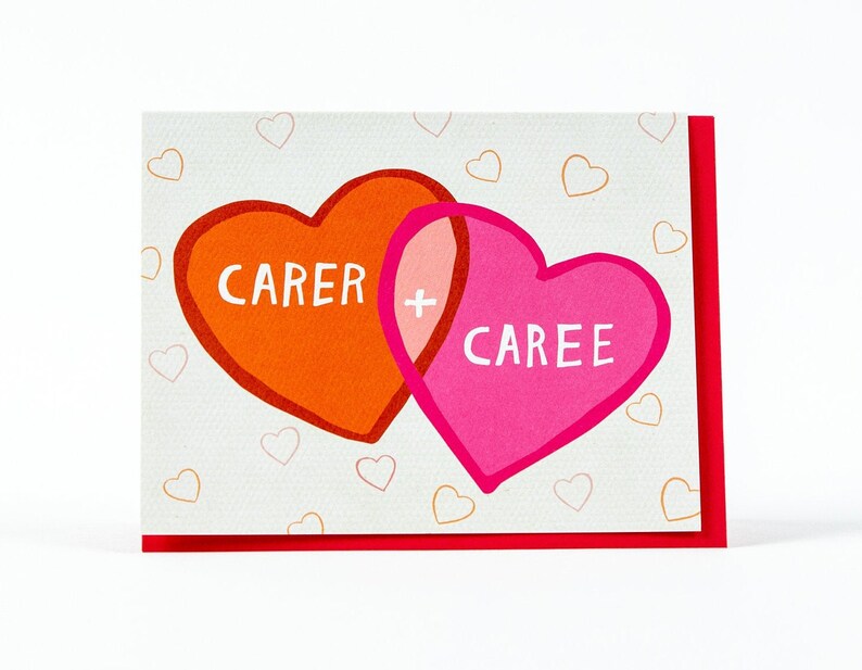 Caregiver Card, Caregiver Appreciation, Caregiver Gift, Carer and Caree ...