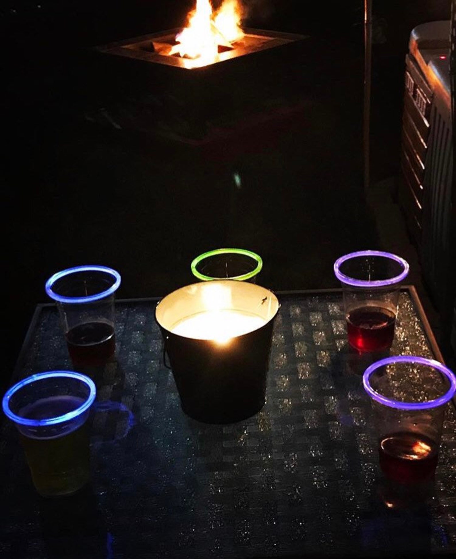 Light up Cups Glow in the Dark Party. Neon Glow Party Cups Glow Party ...