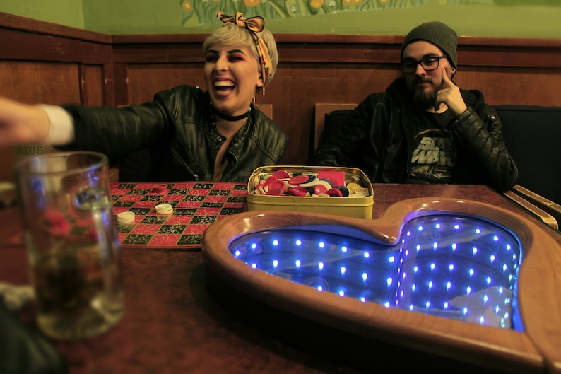 Infinity Mirror Heart Whole Lotta Love - Etsy