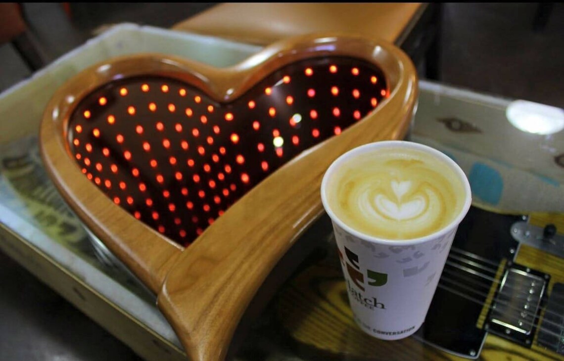 Infinity Mirror Heart Whole Lotta Love - Etsy