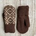 Wool Sweater Mittens for Women - Etsy