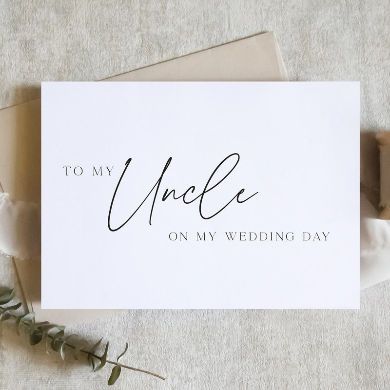 Uncle of the Bride - Etsy