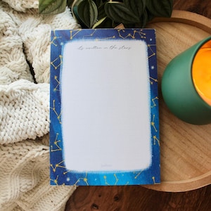 Written in the Stars Notepad, Stars Notepad, Astrology Notepad, Celestial Notepad - Etsy