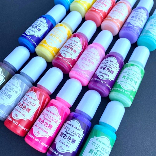 Resin Pigment 24 Colors to Pick From Liquid Epoxy Resin Dye - Etsy