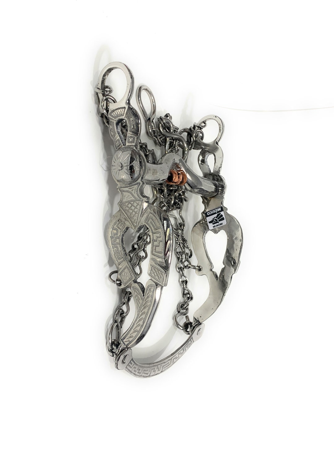 5 1/2 Charro Saddle Horse Bit. Freno Charro Fino. Mexican Horse Bit - Etsy