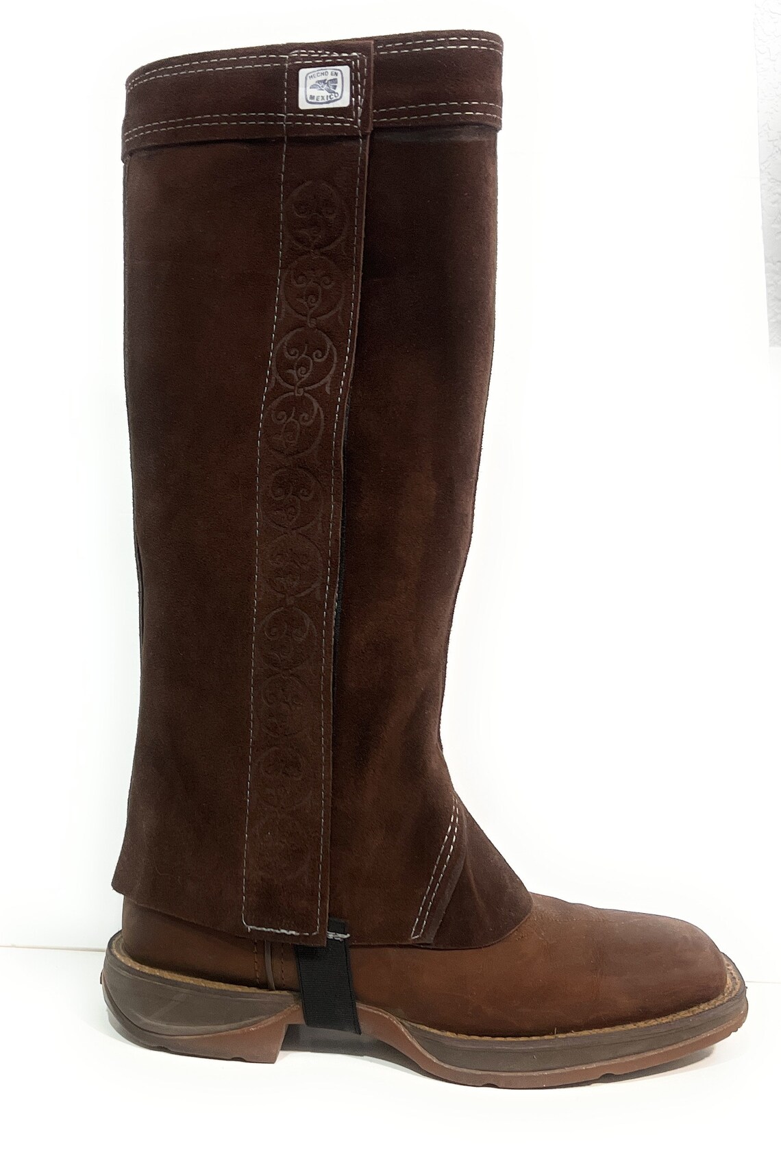 Saddle Horse Brown Short Chaps. Polainas Charras. Cowboy - Etsy