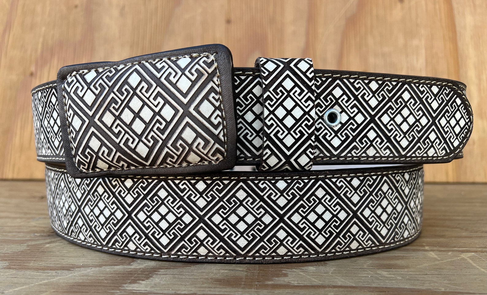 Authentic Mexican Charro Belt Cinto Vaquero Laser Men's - Etsy