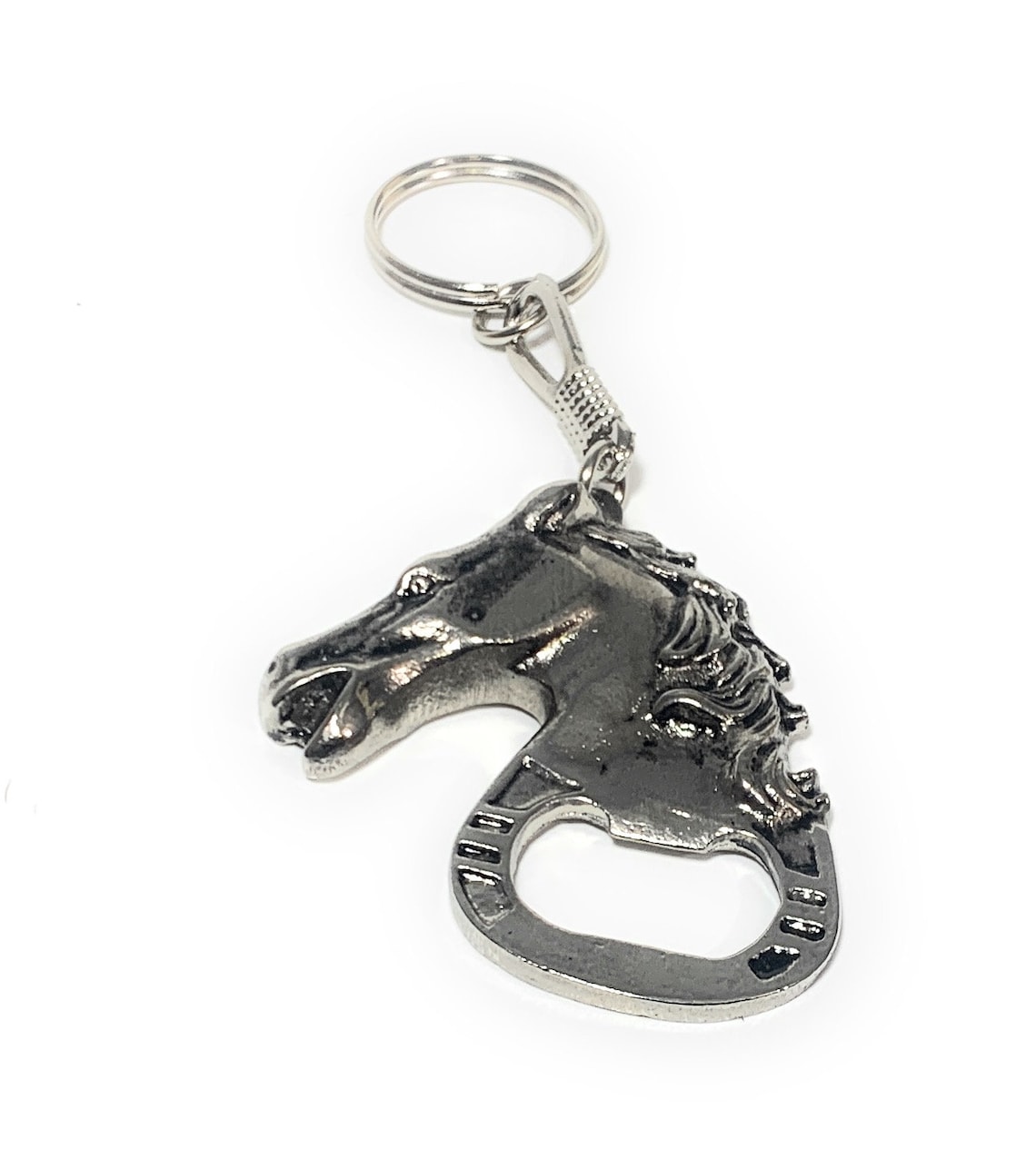 Western Cowboy Horse Key Chain Bottle Opener - Etsy