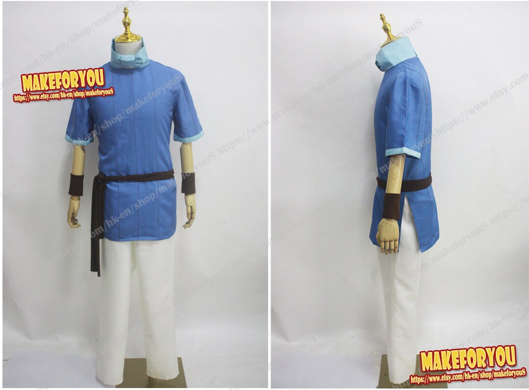 Unisex's Yuusuke Yotsuya Cosplay Costume Blue Colour - Etsy