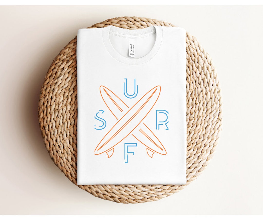 Surf Shirt, Surfing Designs, Girl Surf, Beach Shirt, Summer Shirt - Etsy