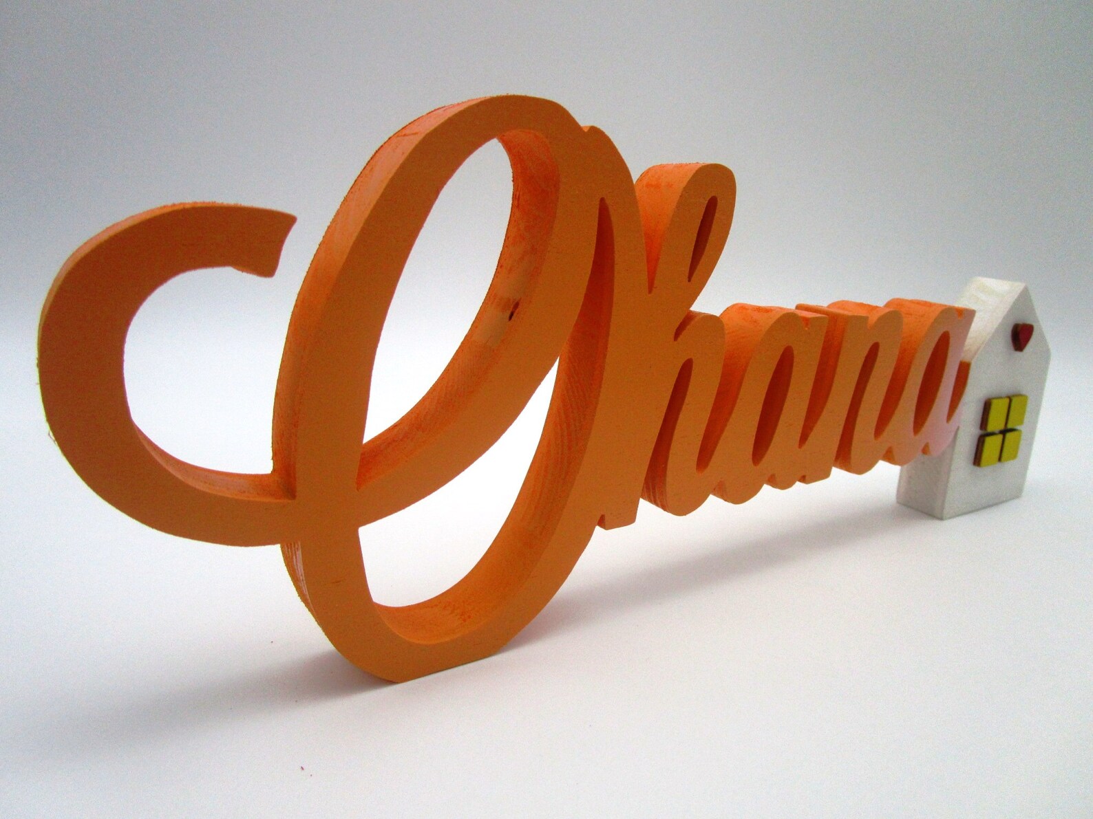 Ohana Wooden Lettering Decorative Lettering Decorative Font - Etsy UK