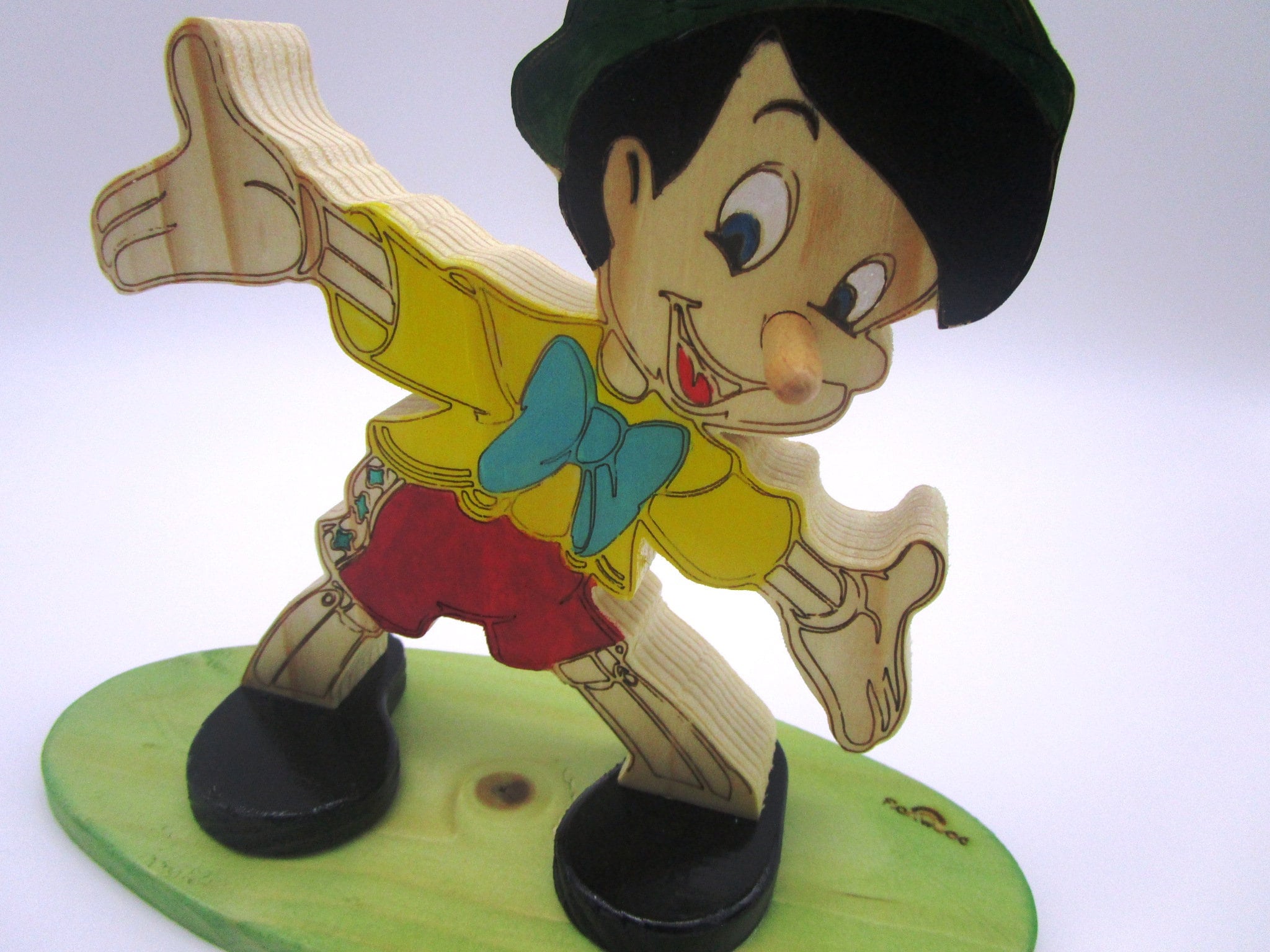 Wooden Pinocchio Wooden Puppet Wooden Toy Bedroom - Etsy