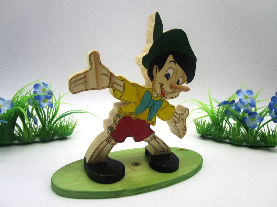 Wooden Pinocchio, Wooden Puppet, Wooden Toy, Bedroom Decoration ...
